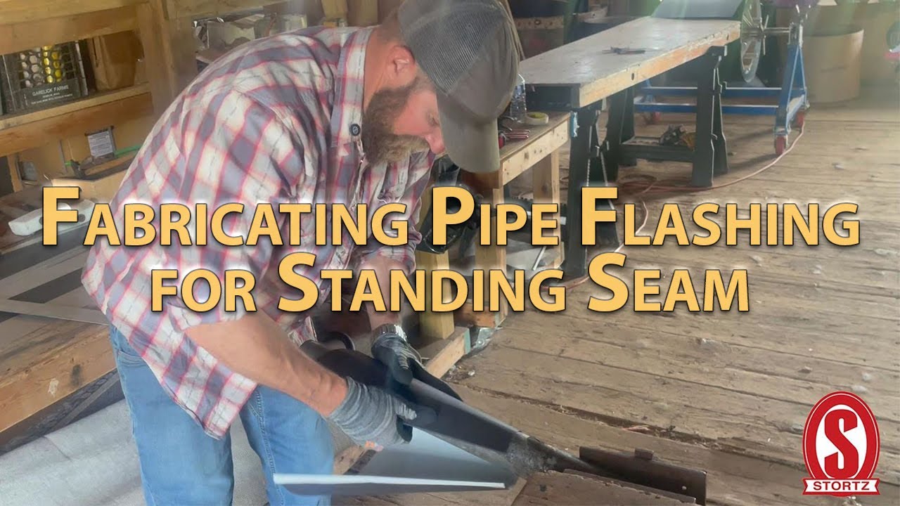 Metal Roofing - Pipe Flashing Fabrication - YouTube