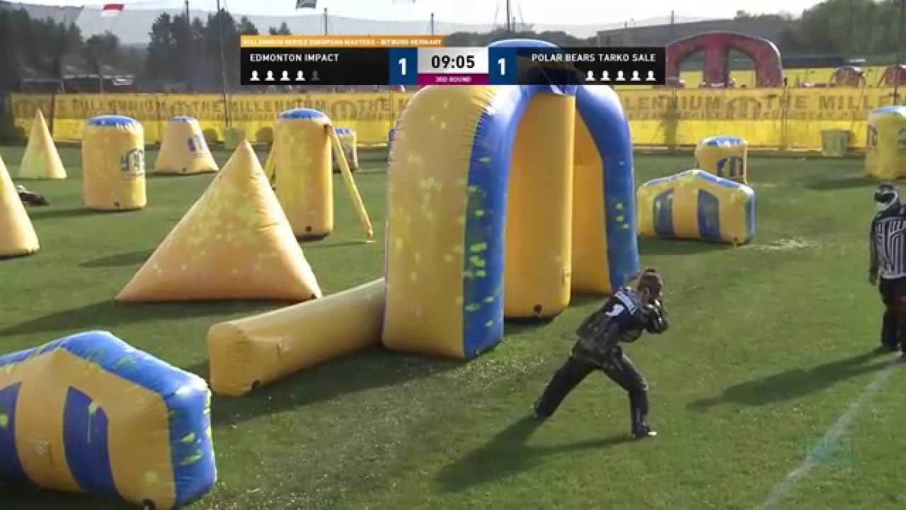 Millennium Paintball: Impact vs Polar Bears and Syndicate vs Vision ...
