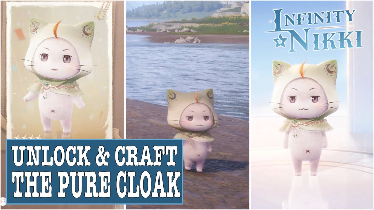 Infinity Nikki - How to Unlock & Craft Momo’s PURE CLOAK - YouTube
