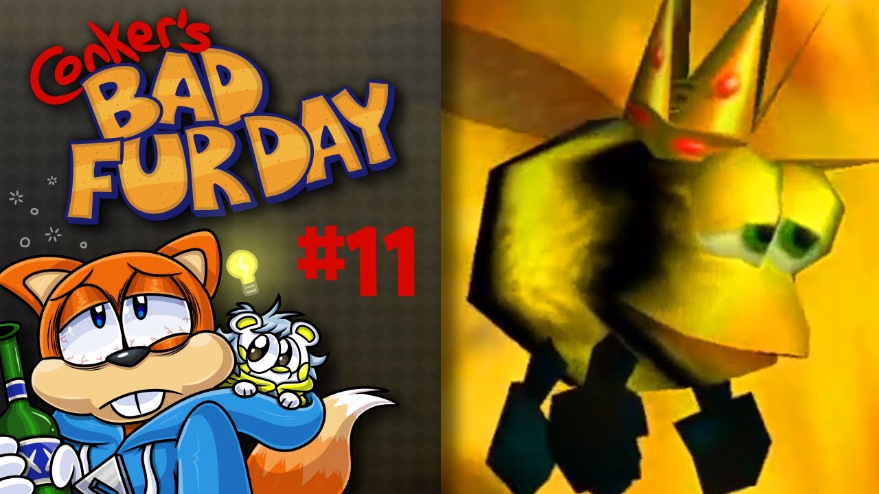 Zom-Bees | Conker's Bad Fur Day - Episode 11 - YouTube