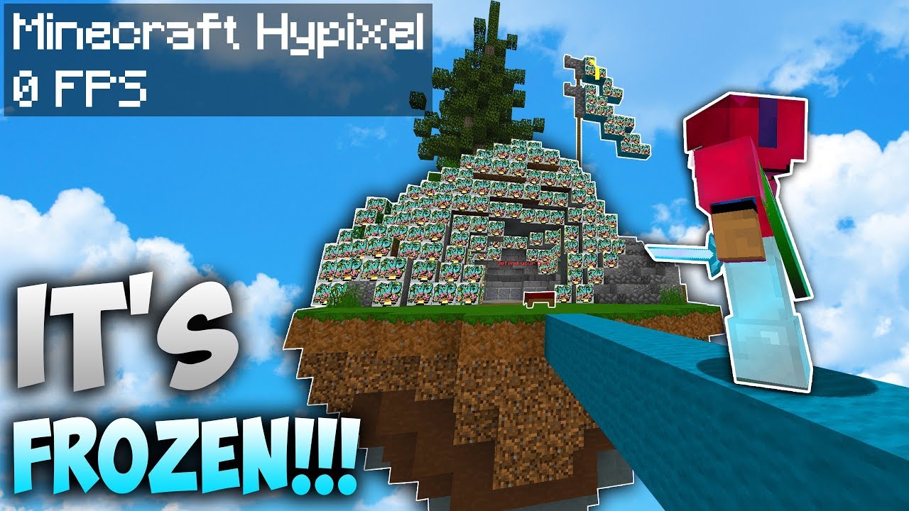 Bedwars SPRAY CAN GLITCH FREEZES THE GAME!! - YouTube