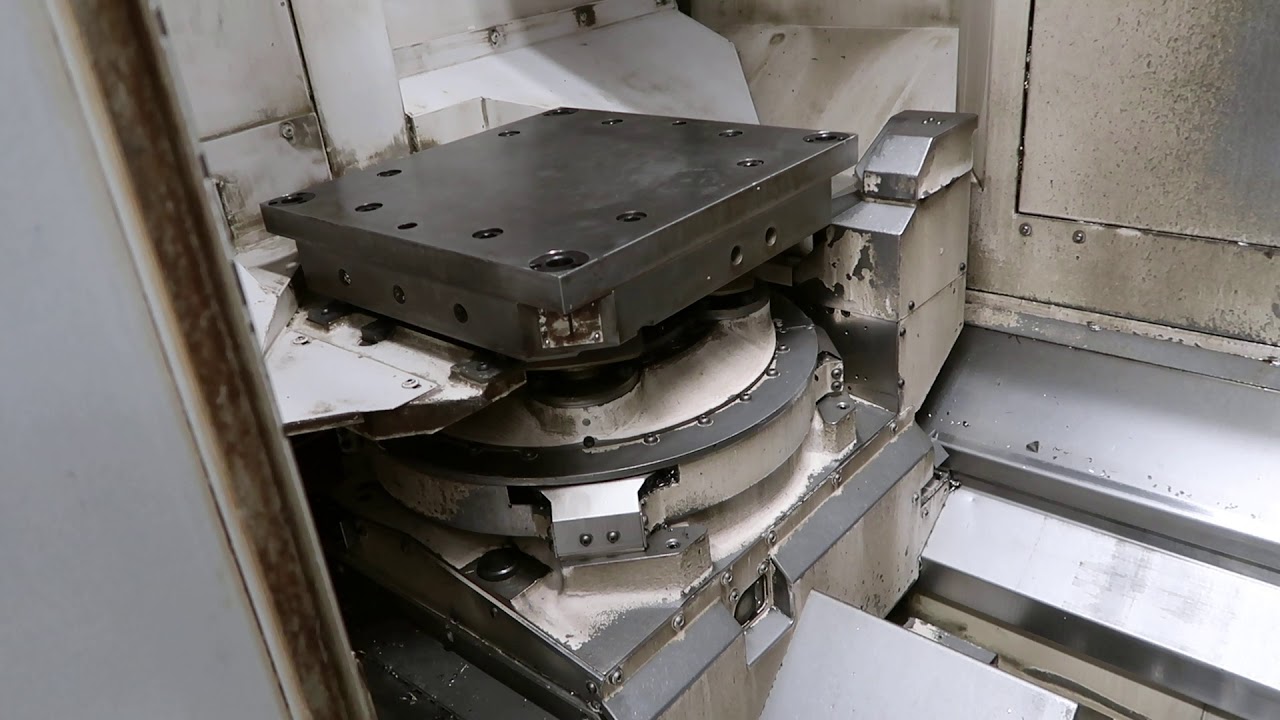 Lot 130 - Okuma MB-4000H Horizontal Machining Center - YouTube