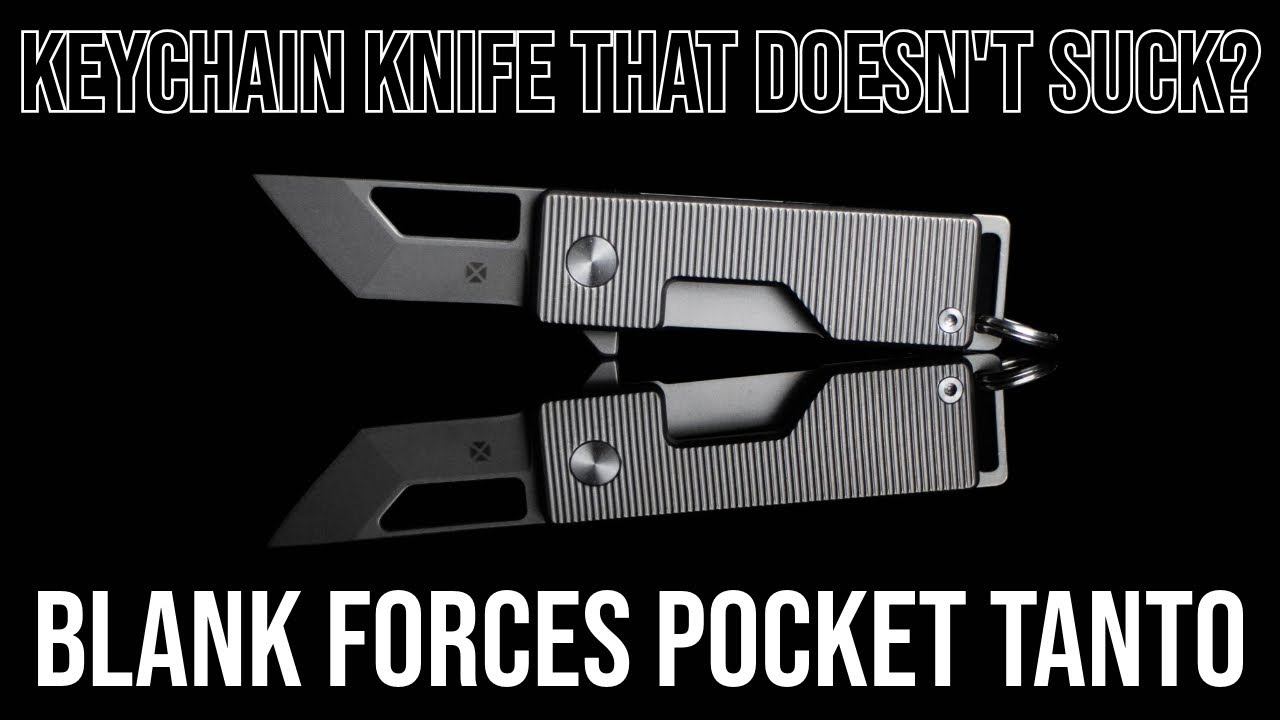 It Ain't Terrible! - Blank Forces Pocket Tanto - YouTube