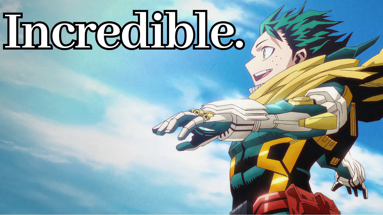 MHA's Ending Was Fantastic : A retrospective - YouTube