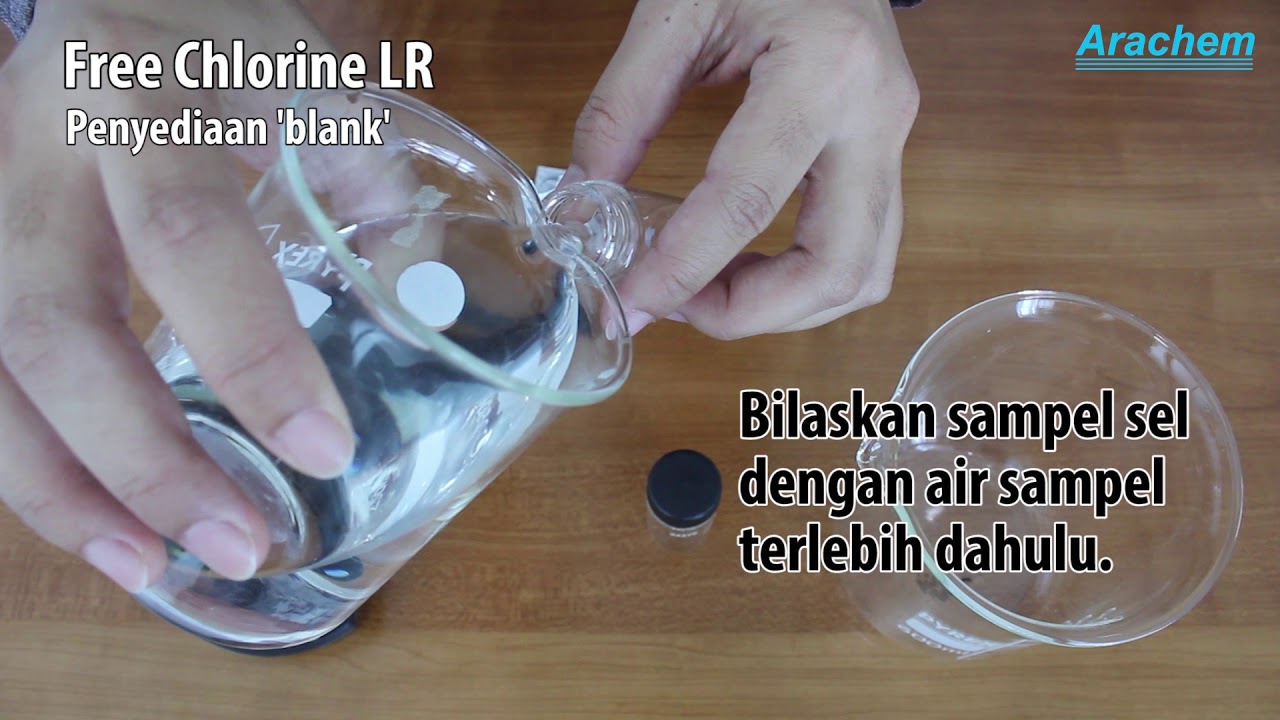 HACH Pocket Colorimeter II Chlorine - YouTube