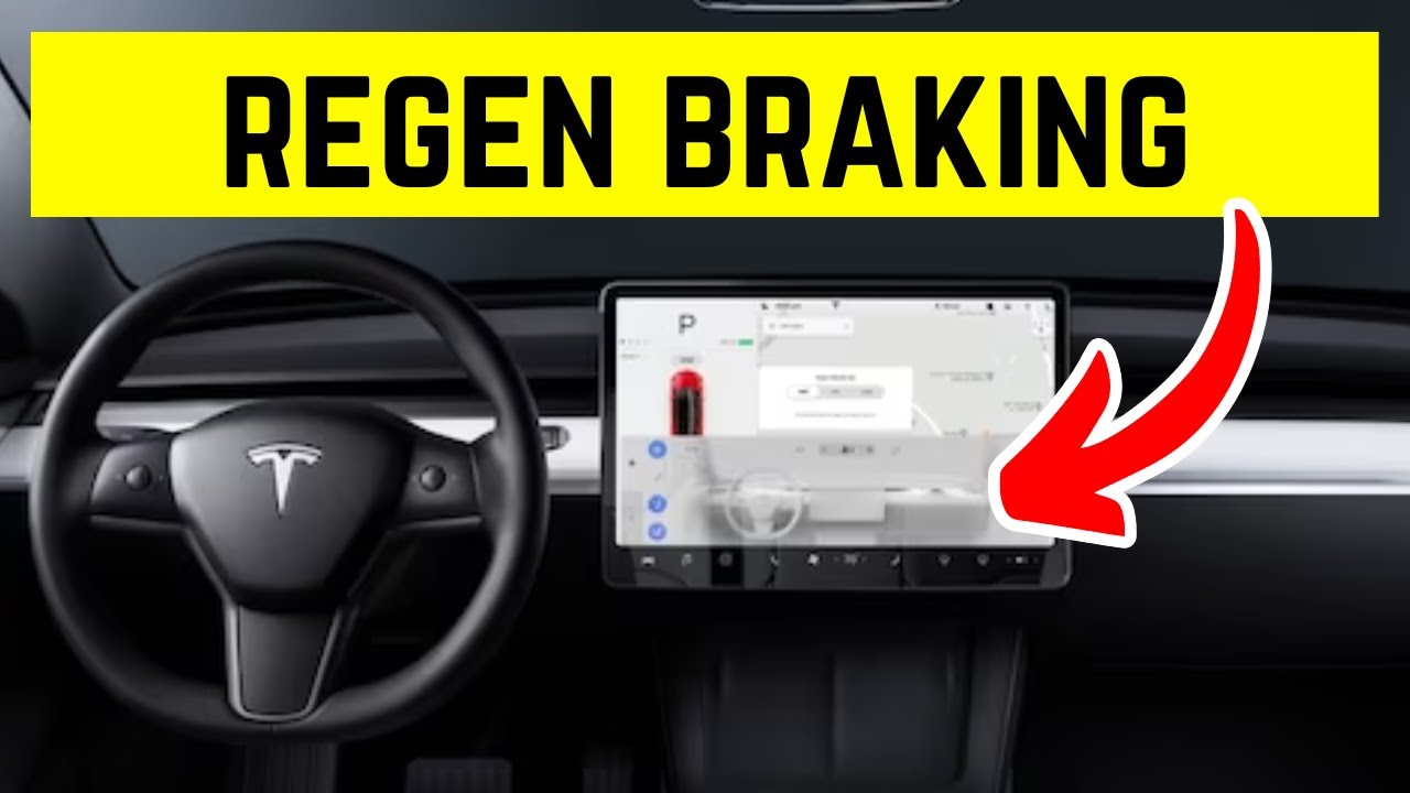 Tesla: How To Adjust Regenerative Braking- 2024 (Step-By-Step) - YouTube