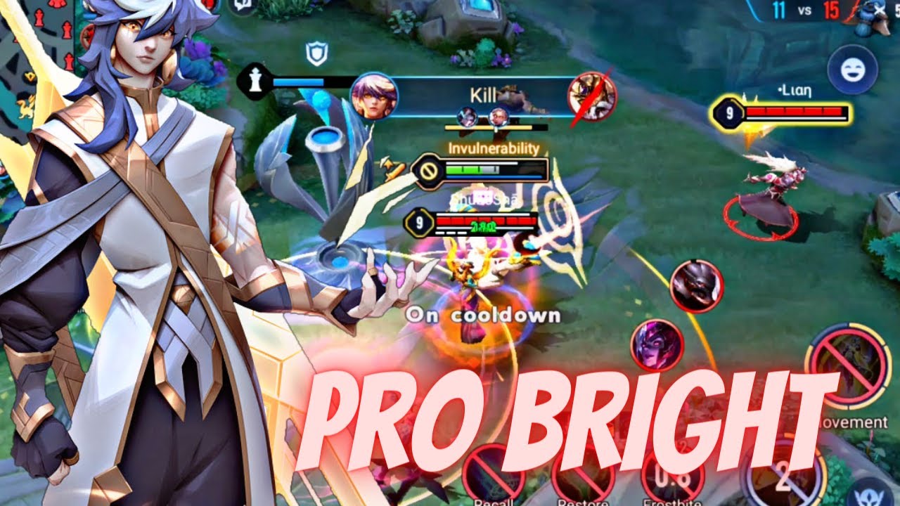 AoV : BRIGHT PRO GAMEPLAY | BEST BUILD| - ARENA OF VALOR - YouTube