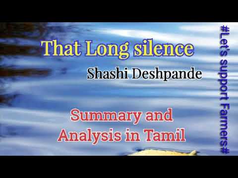 That Long Silence - Shashi Deshpande summary and analysis - YouTube