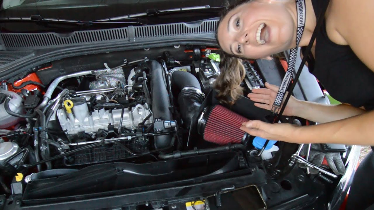 Mk7 Jetta Unitronic Cold Air Intake - YouTube