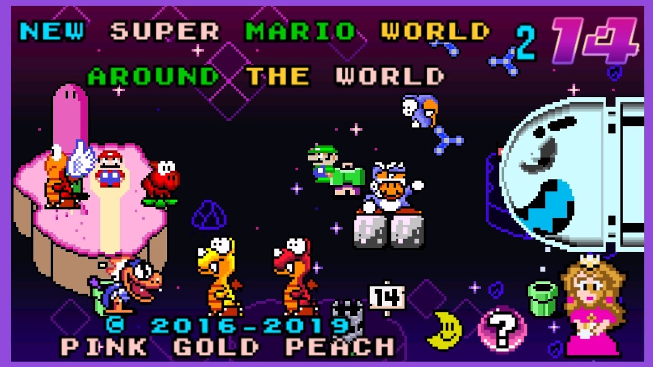 New Super Mario World 2: Around The World (World 14) - YouTube