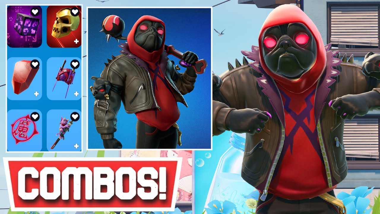 *NEW* BEST DARK DOGGO SKIN COMBOS [DARK GRUMBLINGS PACK]! | Fortnite ...