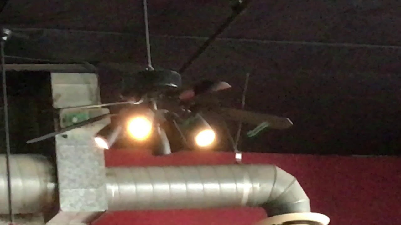 SMC DC52 Ceiling Fans in a Restaurant - YouTube