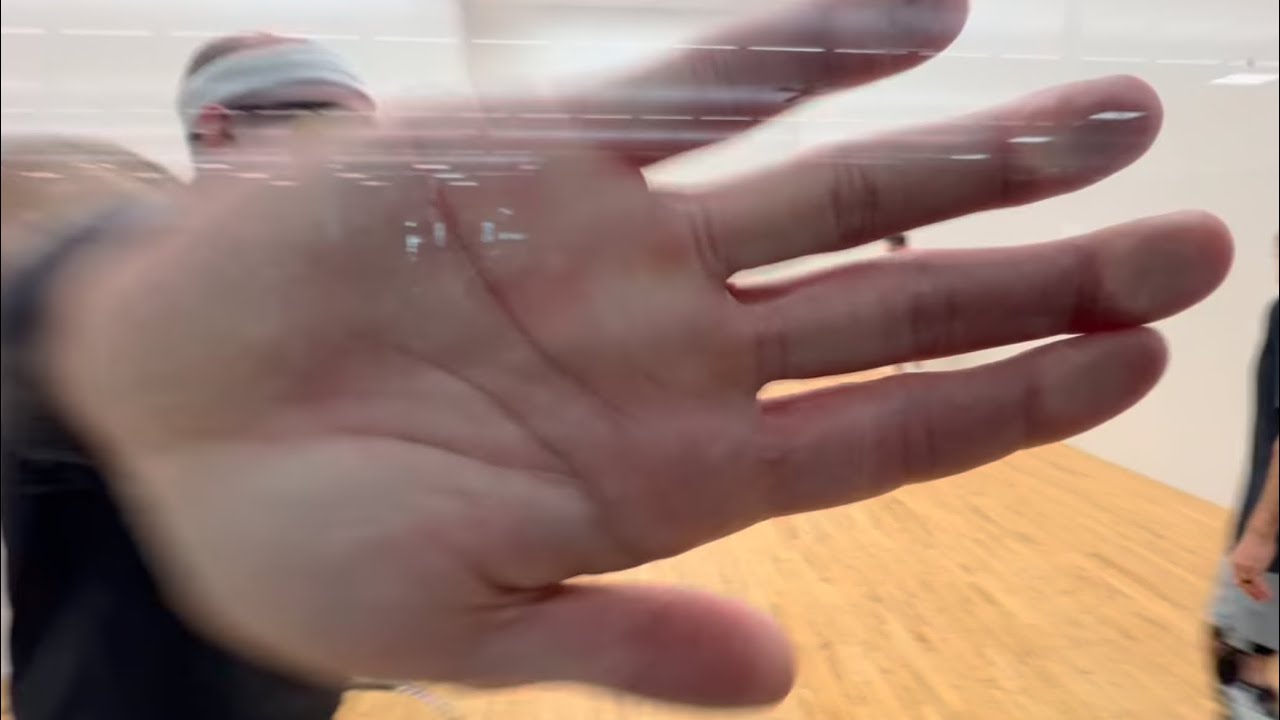 02.26.2025 1/3 Amir/Justin vs. Brandon/Pete doubles Racquetball at La ...