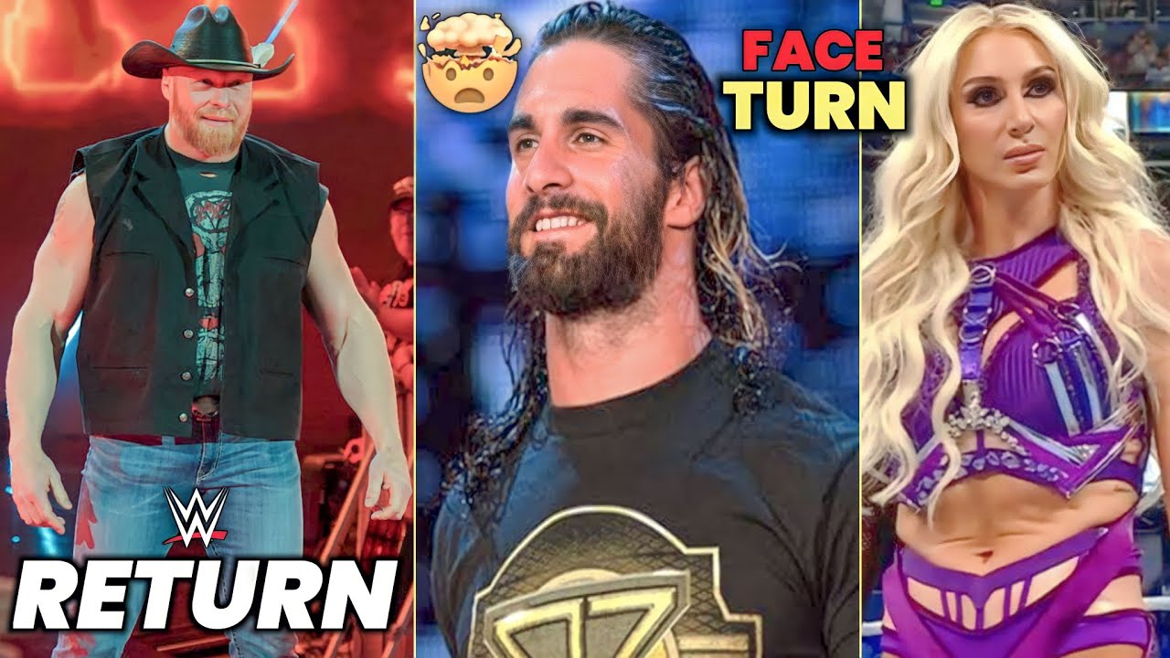 SETH FACE TURN CONFIRM🤯 BROCK RETURN Coming 😱 Charlotte Flair MEGA ...