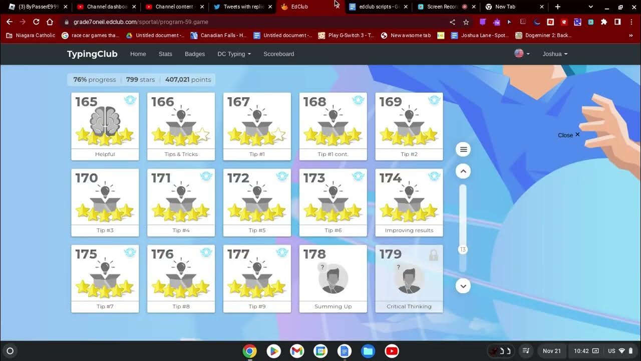 How to get a auto typer in Typing Club - YouTube