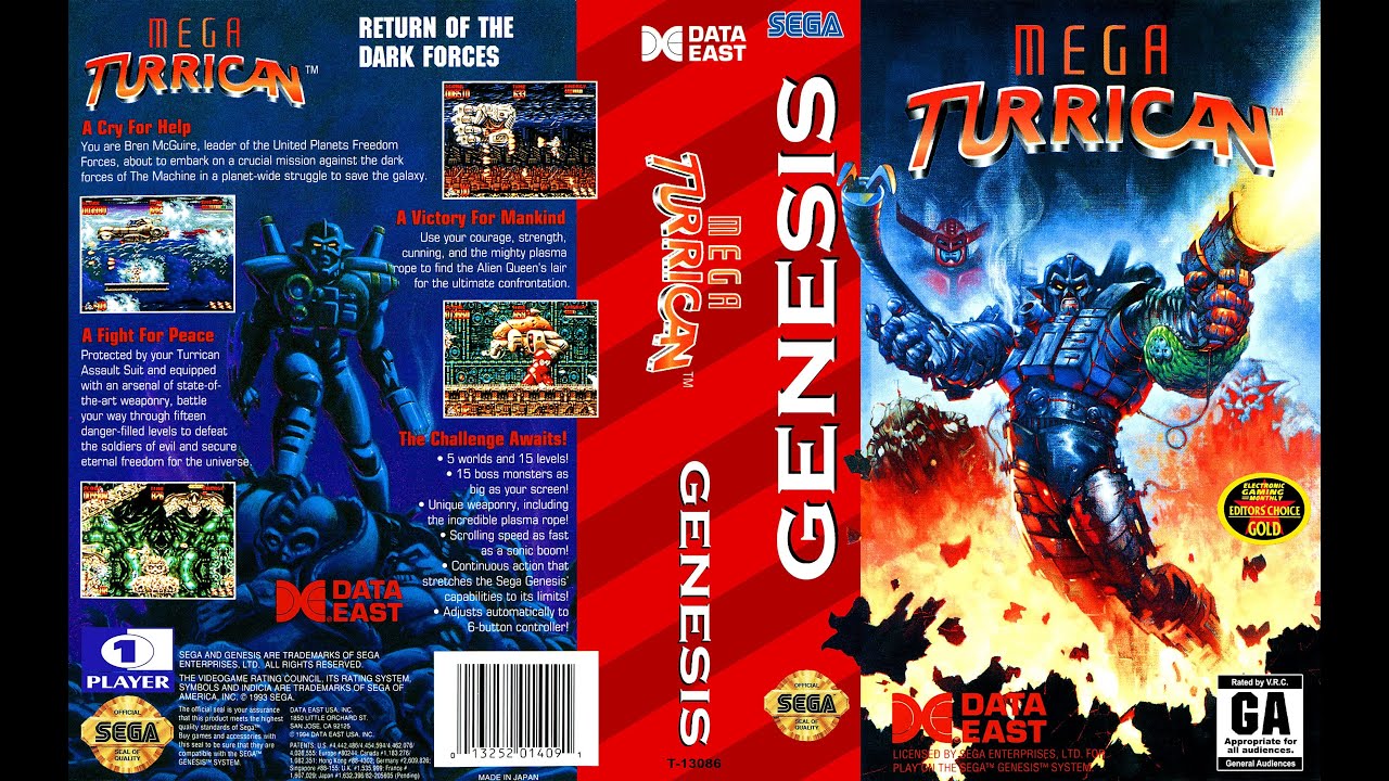 Mega Turrican (Sega Genesis) - Longplay - YouTube
