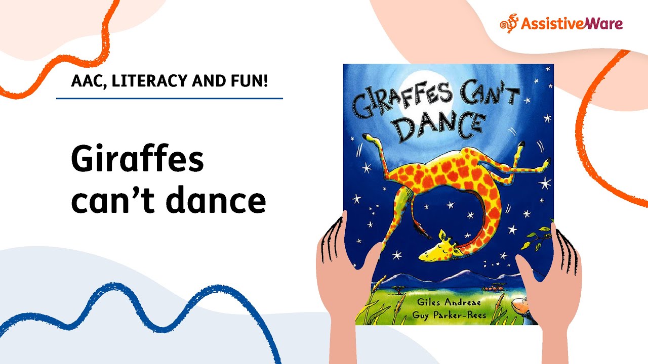 AAC, literacy, and fun: Giraffes can't come - YouTube