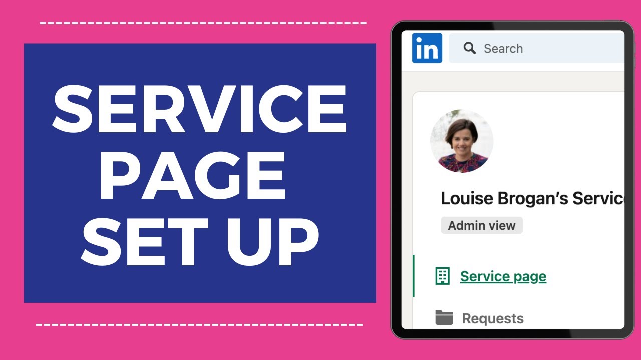 LinkedIn Service Page for Freelancers Marketplace - YouTube