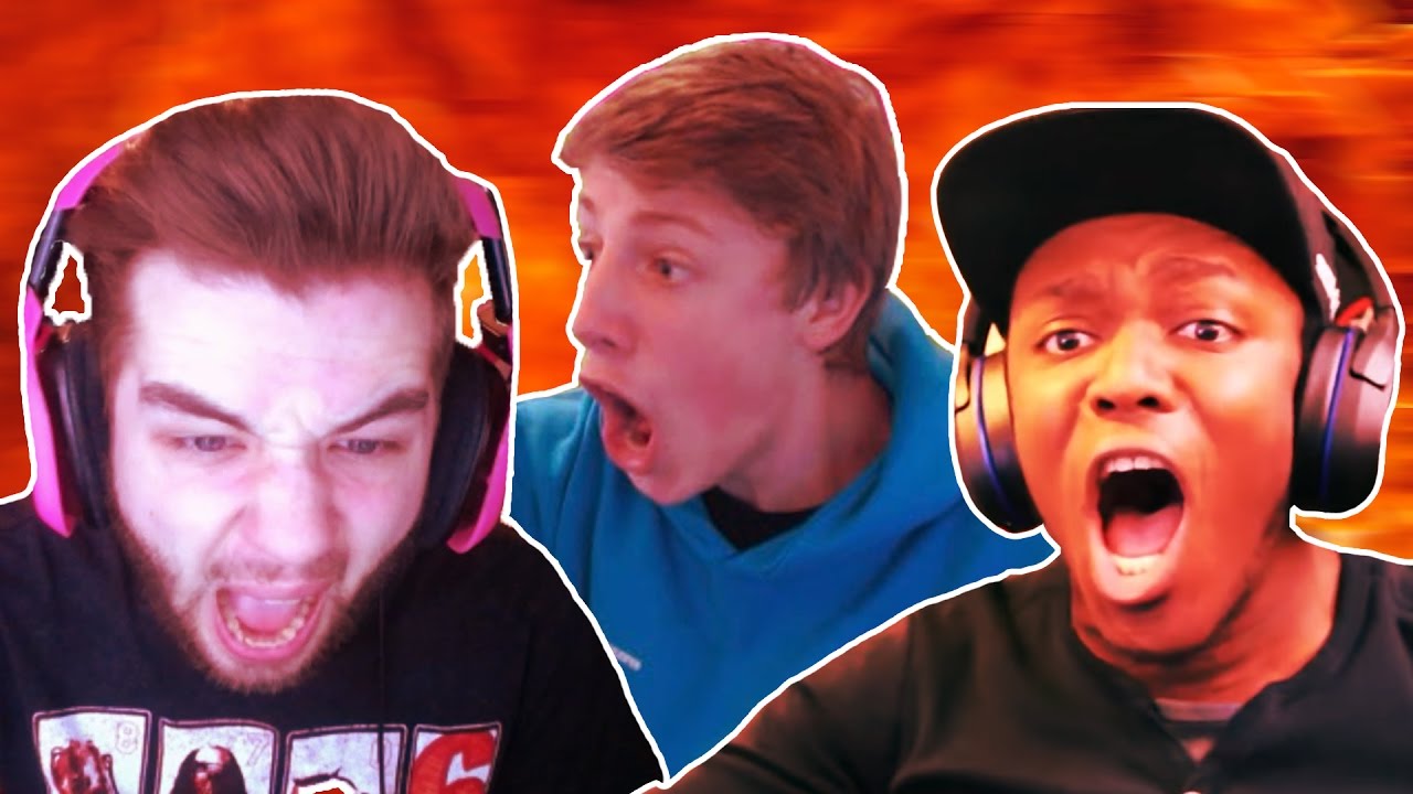 5 FUNNIEST YouTuber RAGES! (FaZe Clan, KSI, W2S, Sidemen) - YouTube