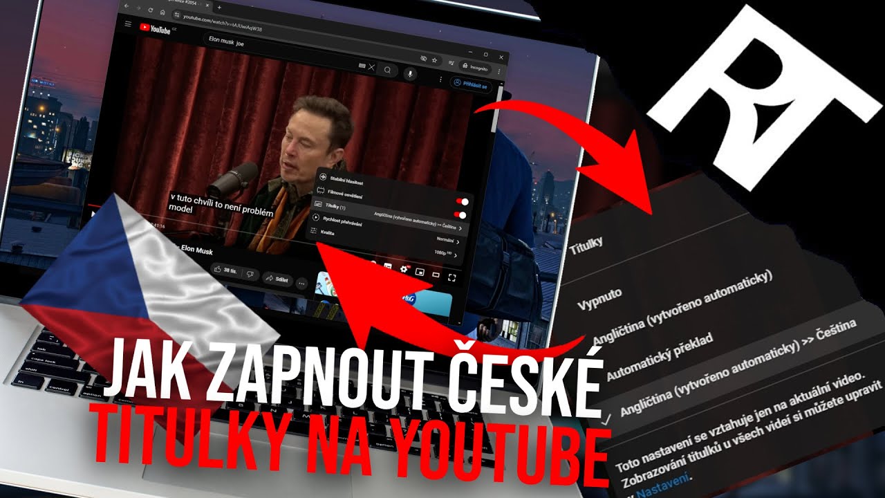 Jak nastavit české titulky na YouTube - Jak přeložit video do češtiny ...