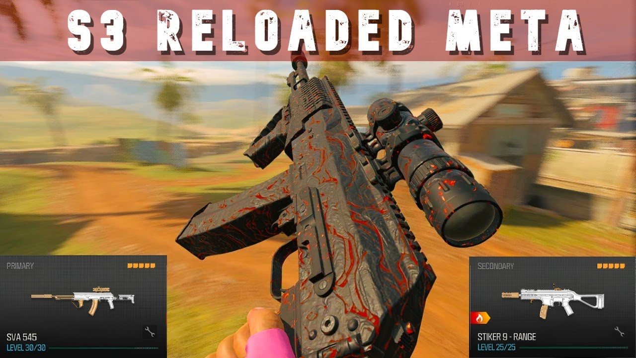 USE this META loadout in SEASON 3 WARZONE (BEST SVA 545 & STRIKER 9 ...