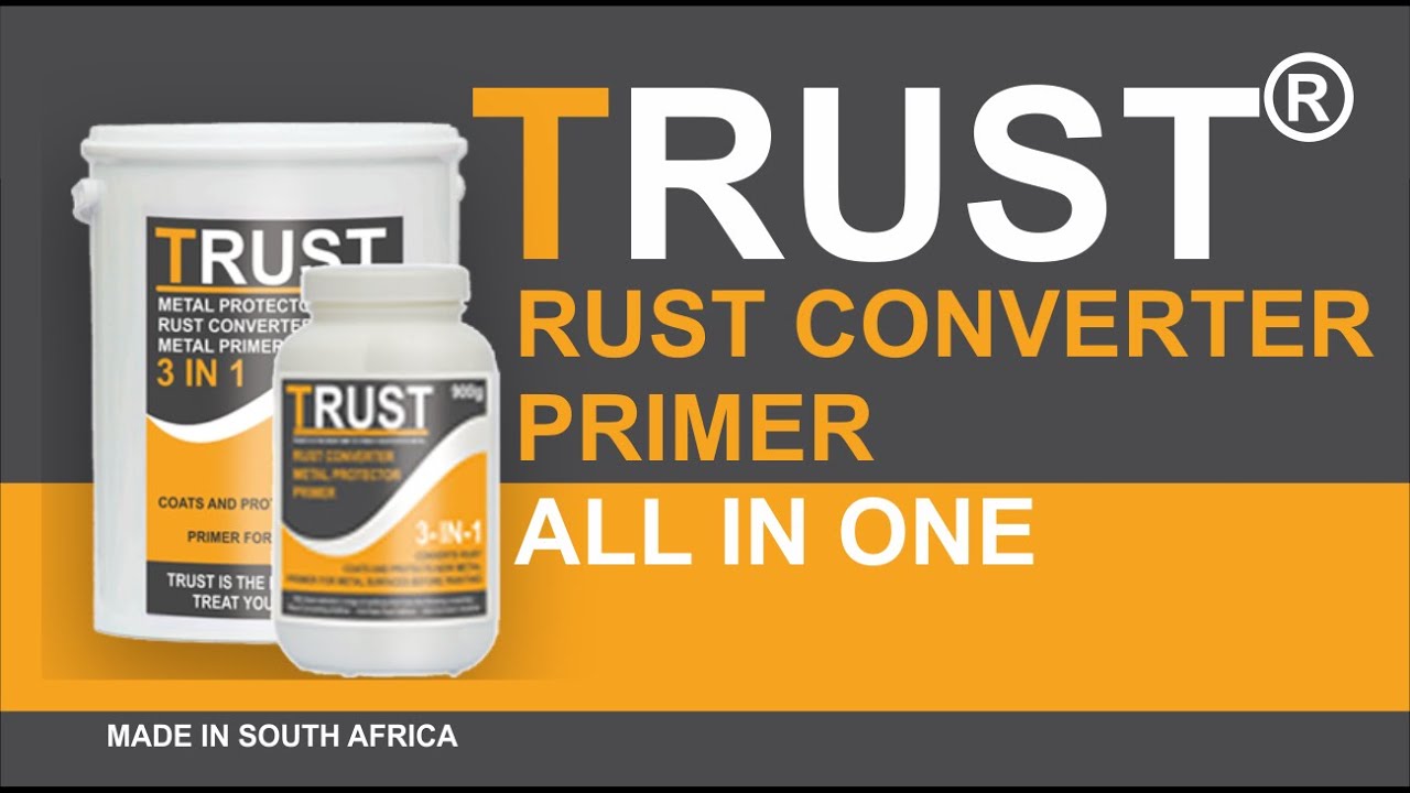 Trust rust converter primer - YouTube
