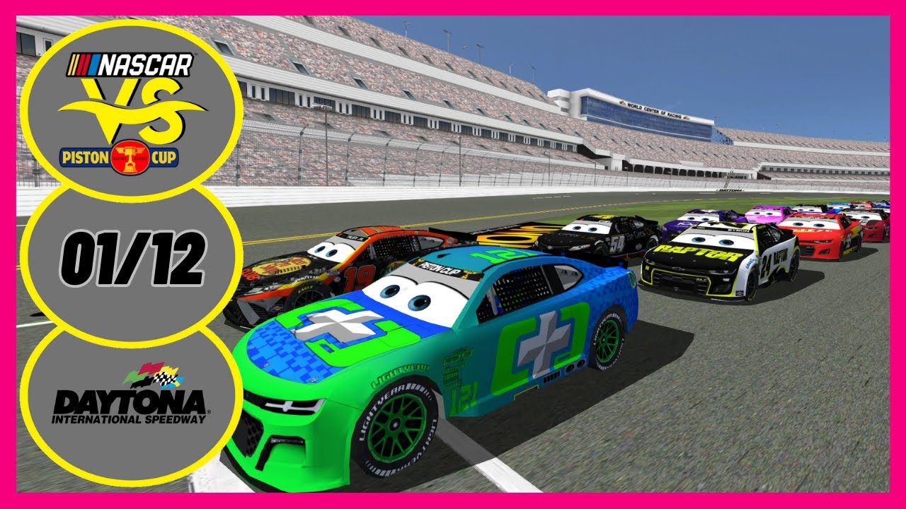 NASCAR vs PISTON CUP Championship - Season 01 - Race #01 - NR2003 - YouTube