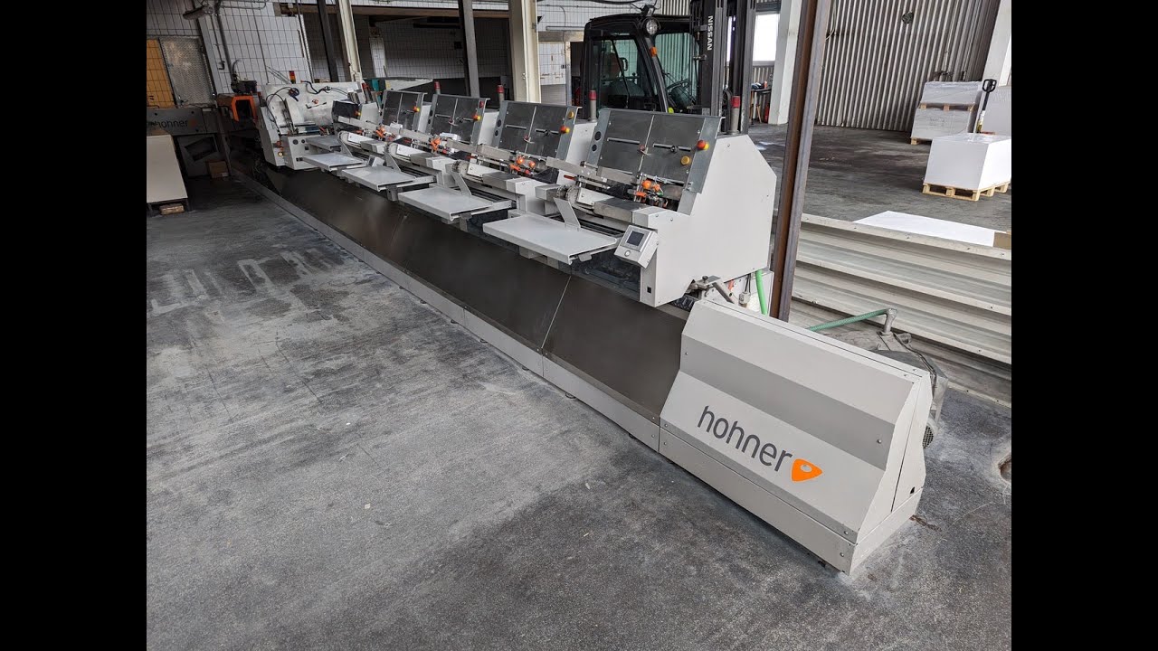 Hohner saddle stitcher HSB 13000 - LA-POSTPRESS - #70118 - YouTube