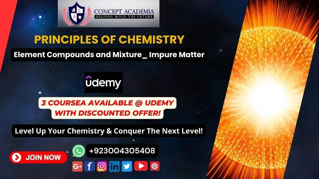 Element Compounds and Mixture Impure Matter #education #chemistry # ...