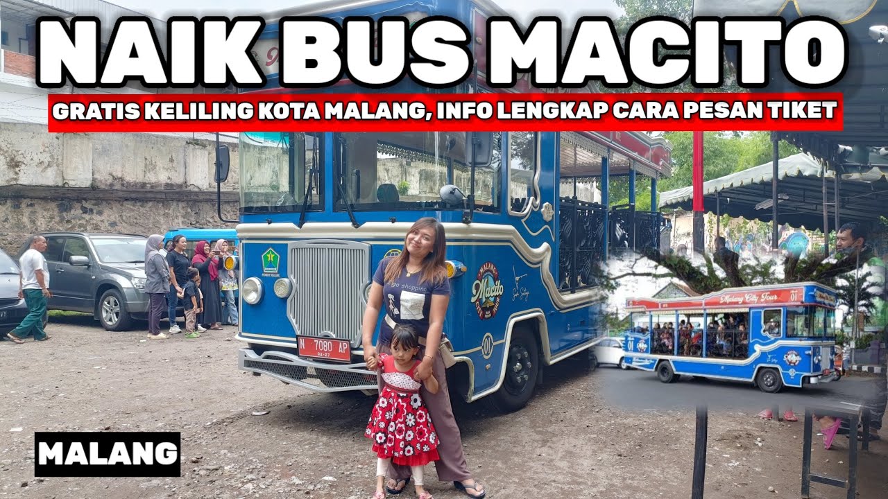 CARA NAIK BUS MACITO MALANG - PAKAI APLIKASI MACITO TERBARU - YouTube
