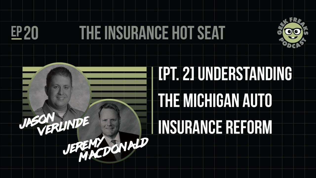 [Pt. 2] Understanding the Michigan Auto Insurance Reform - YouTube