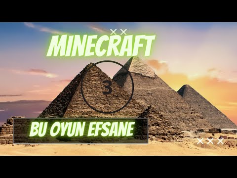 Minecraft hayatta kalma 3. Bölüm (piramit yaptım)