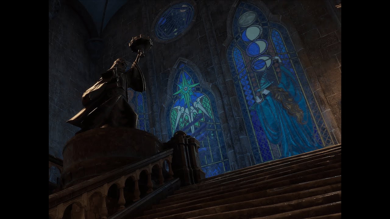 A Visit to Hogwarts Castle: Architecture: Stained Glass - YouTube