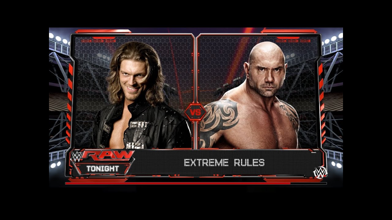EDGE VS BATISTA TOURNMENT MATCH 2 [WORLD HEAVYWEIGHT CHAMPIONSHIP ...