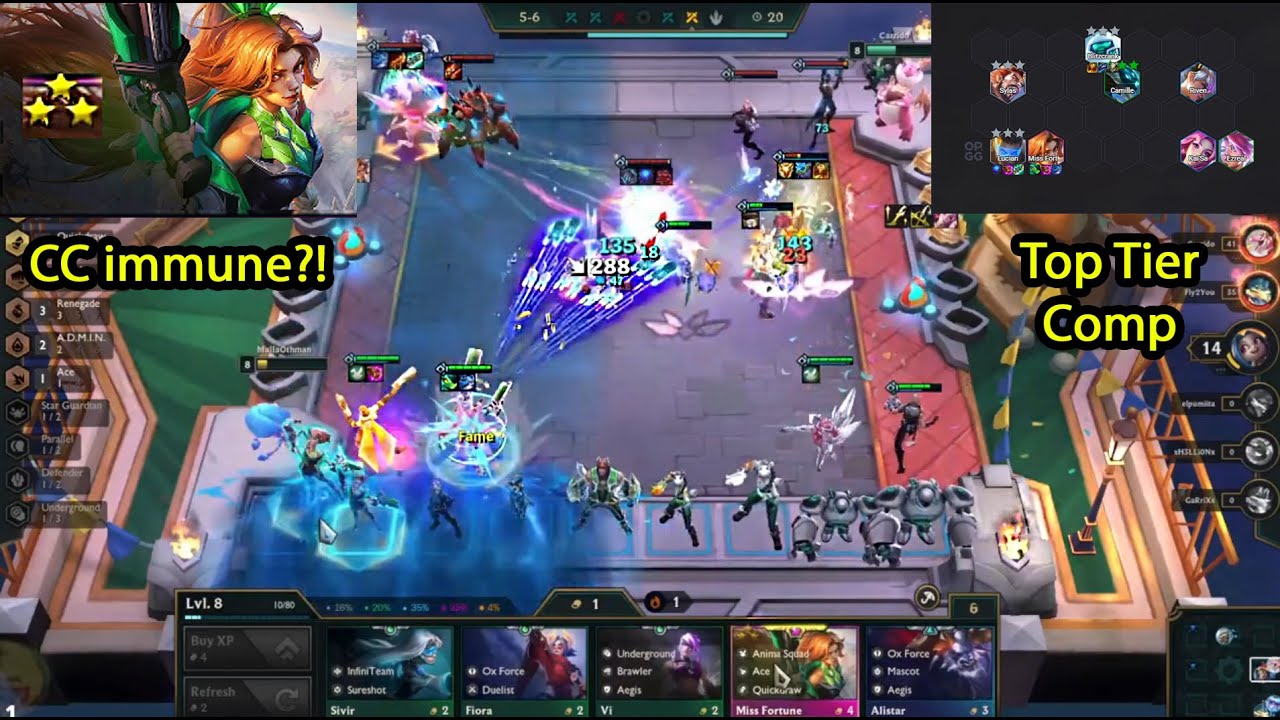 Quickdraw Lucian + lvl 3 Miss Fortune ⭐⭐⭐ TFT 8.5 | Best Comp Ever ...