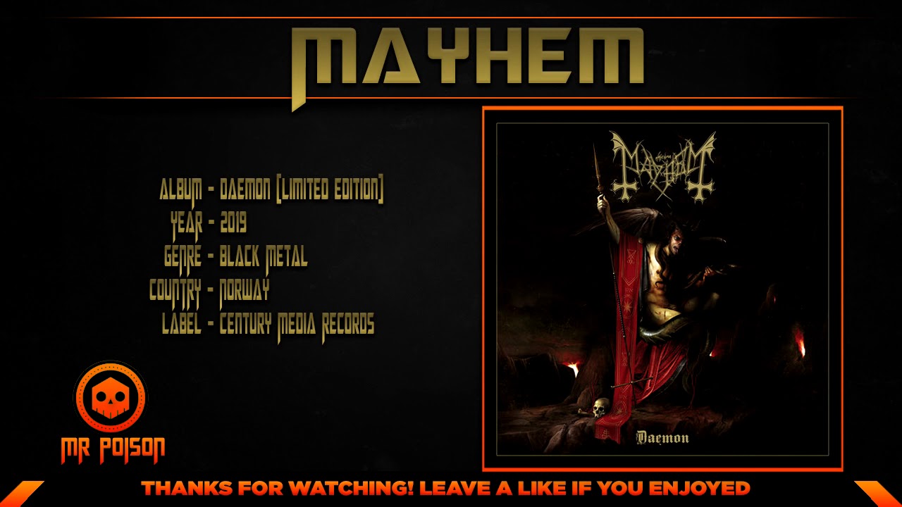 Mayhem - Bad Blood - YouTube