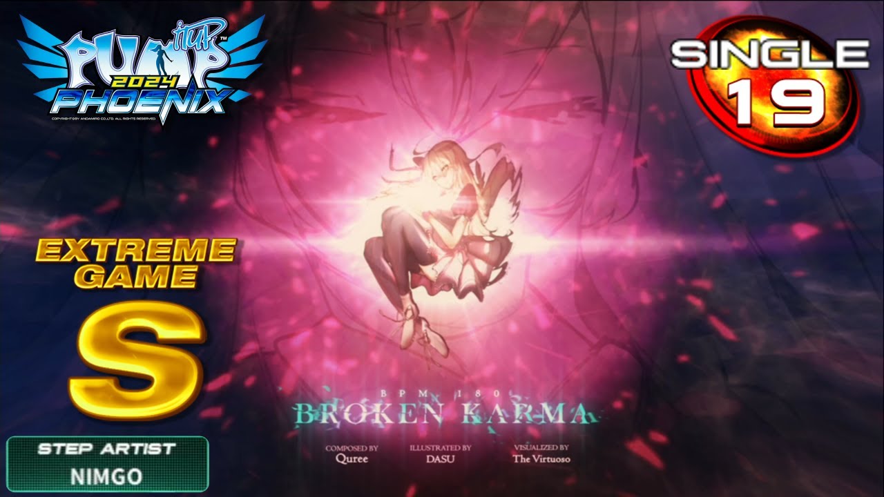 [PIU PHOENIX] Broken Karma (브로큰 카르마) S19 - YouTube