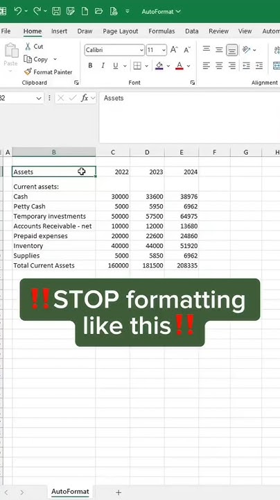 🔥Auto formatting in Excel #excel #exceltips #exceltricks #shorts #ytshorts#viral - YouTube