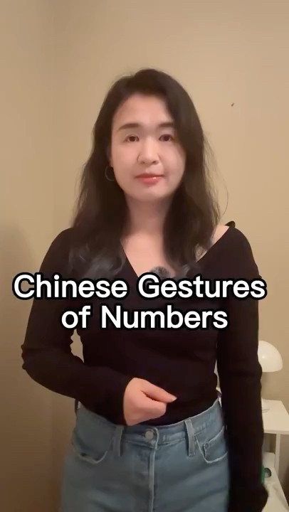 Chinese hand gestures to show numbers? #chineseculture #Mandarin # ...