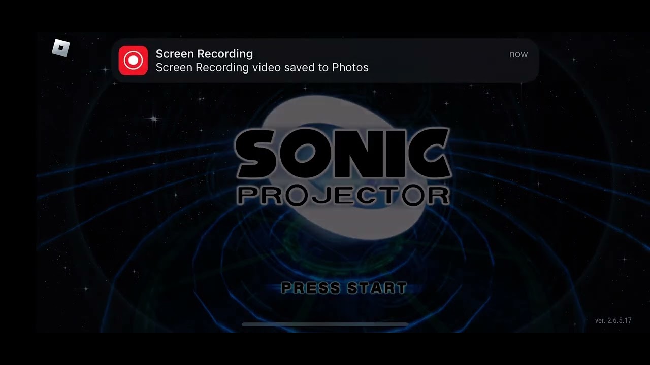 Roblox: Sonic Projector: Roleplay: start ost - YouTube
