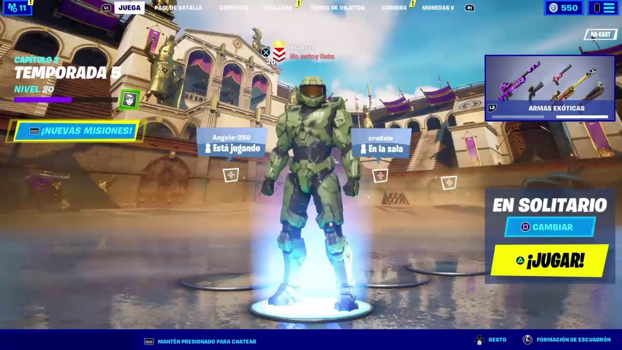 Adquirido al Jefe Maestro|| Fornite || - YouTube