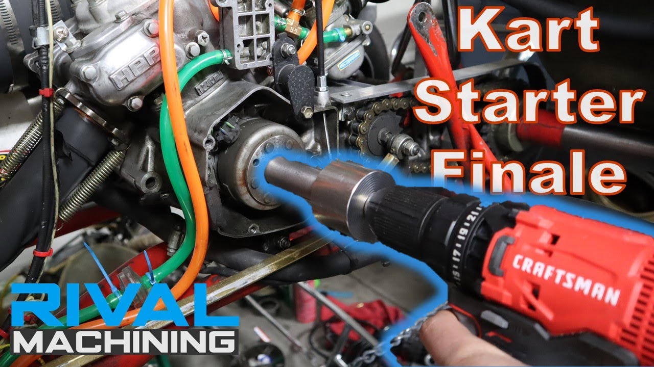 Part 3: CR125 Cordless Drill Kart Starter Project - YouTube