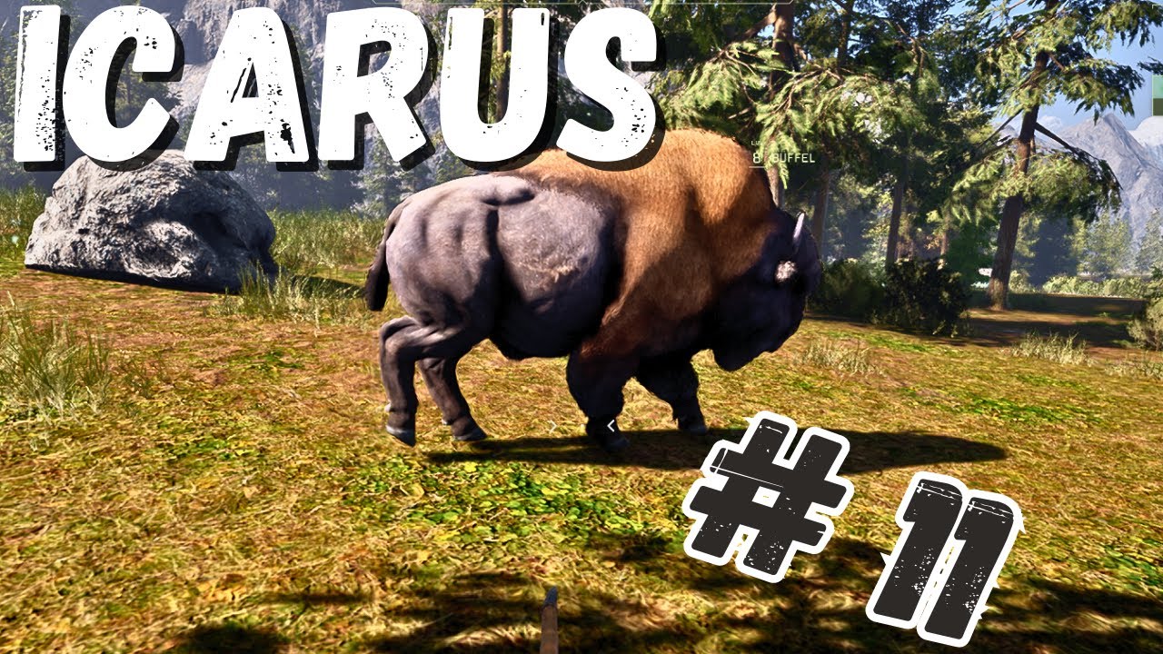 Icarus #11 ein Wandertag zu den Büffel / deutsch 2023 Gameplay - YouTube
