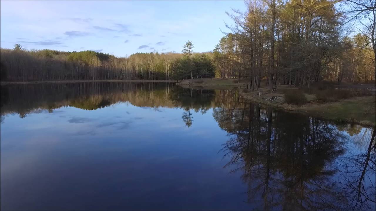 Drone In Stokes State Forest - YouTube