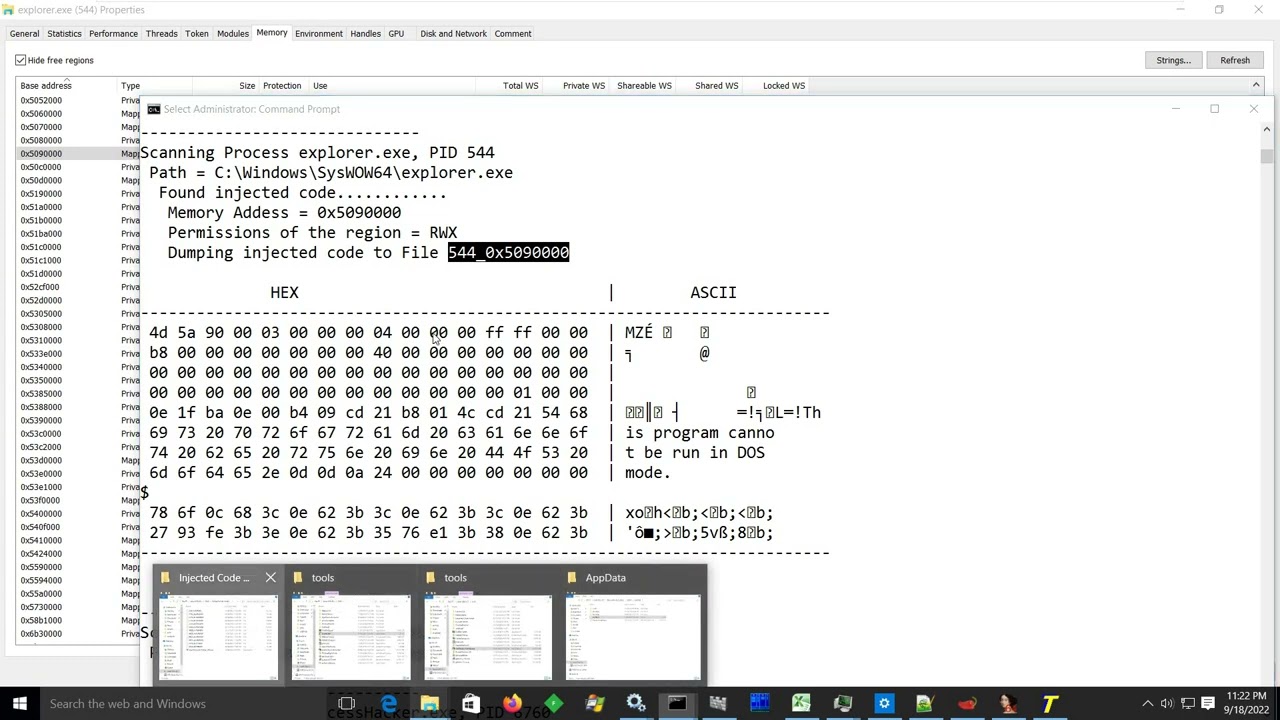 Injected Code Hunter - YouTube
