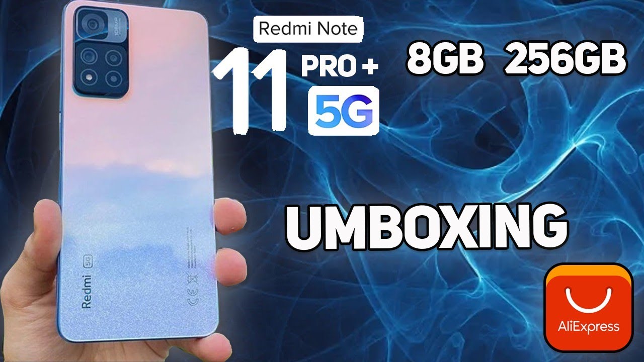 REDMI NOTE 11 PRO+ 5G 8gb 256gb umboxing e apresentação. link de compra ...