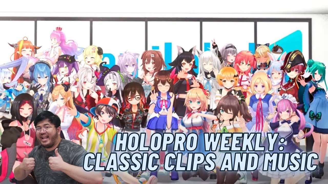 hololive & HOLOSTARS Throwback Clips and Music Part 2! (07/24/2023) - YouTube