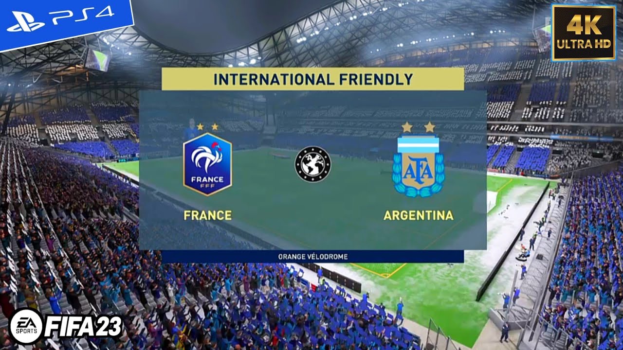FIFA 23 | FRANCE Vs ARGENTINA 1-5 | INTERNATIONAL FRIENDLY MATCH 23/24 ...