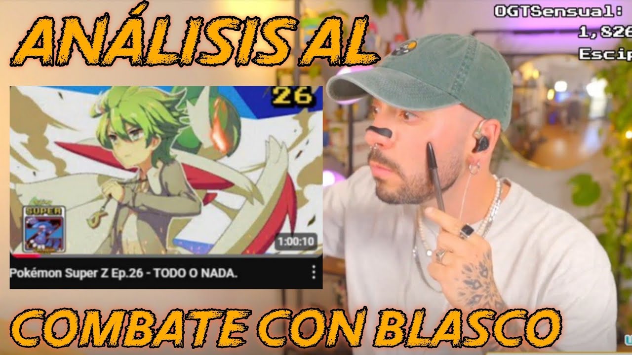 Sekiam reacciona al COMBATE de FOLAGOR CONTRA BLASCO | Pokemon Super Z ...