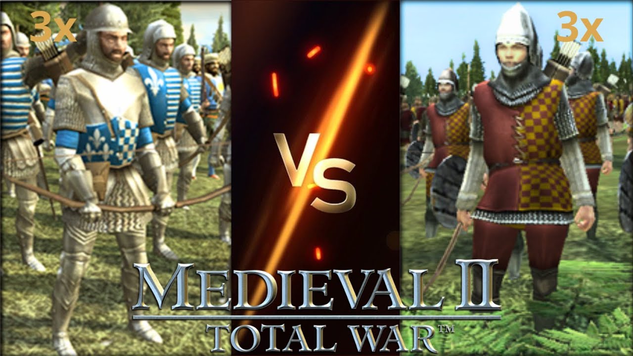 Can Retinue Longbowmen Beat Scots Guards in Medieval 2: Total War ...